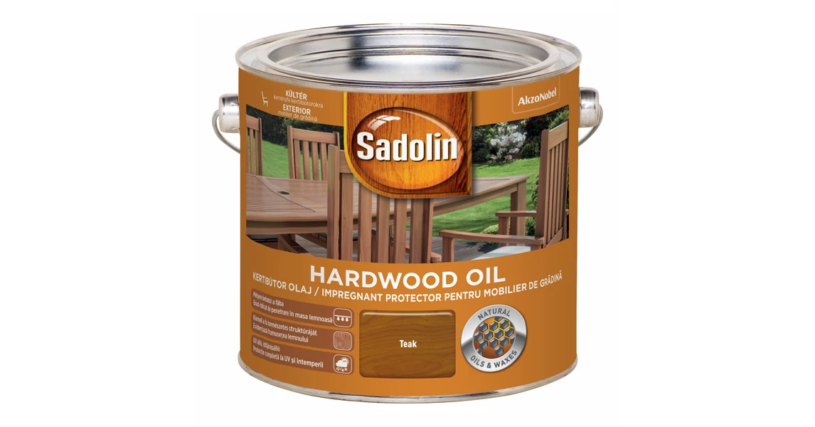 Faápoló olajok, Fapácok - Sadolin Hardwood Oil - 2,5 l teak ...