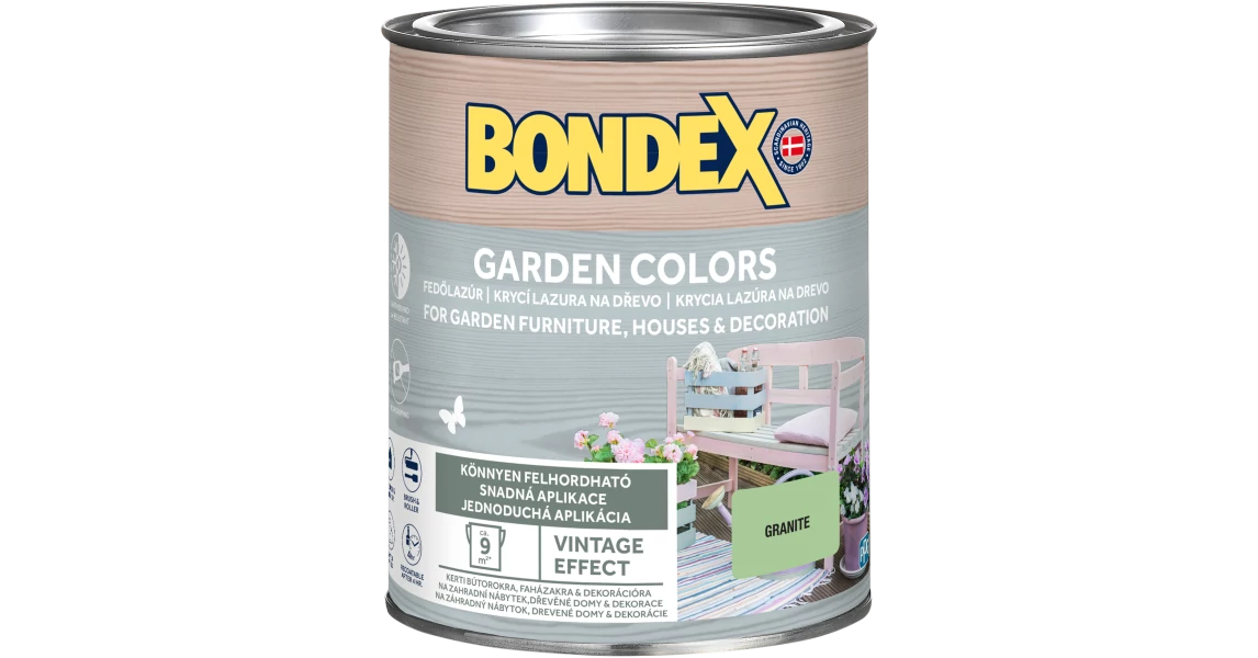 Festékpalota - PPG Trilak Kft- Bondex Garden Colors Gránit 0,75 l