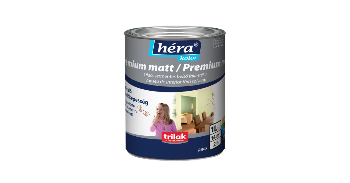 Festékpalota - PPG Trilak Kft- HÉRA Kolor Prémium Matt Oldószermentes ...