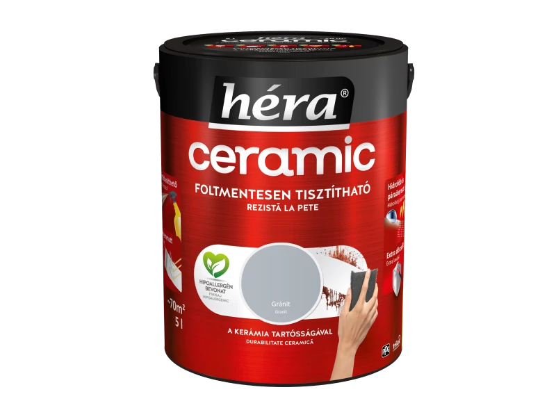 Festékpalota - PPG Trilak Kft- HÉRA Ceramic - Gránit 5 l - Beltéri ...
