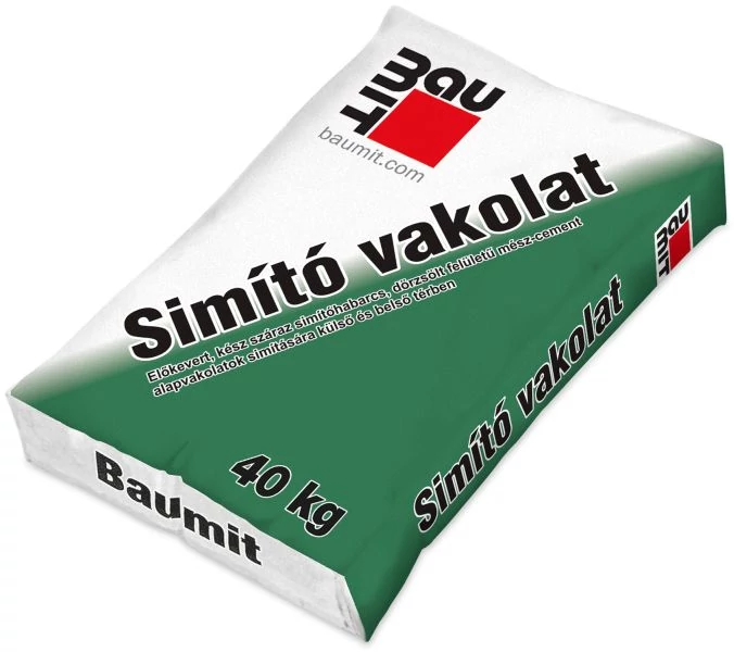 Gipszek, Glettek, Beltéri vakolóanyagokBAUMIT Simító vakolat 40 kg4.750 Ft
